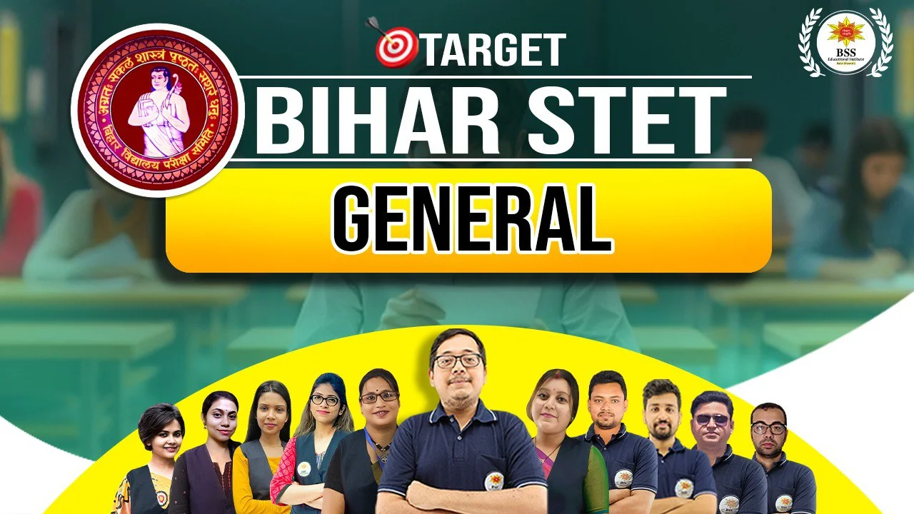 Bihar STET General Paper Online Batch